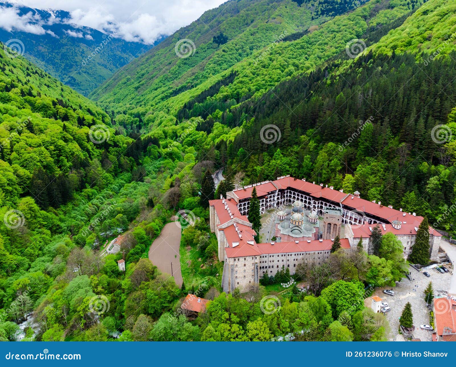 Monasterio De Santa Ivan John Del Monasterio De Rila Rila Bulgaria Foto ...