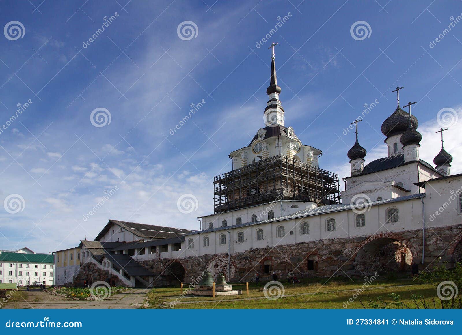 Monasterio De Solovetsky, Rusia Imagen de archivo - Imagen de ...