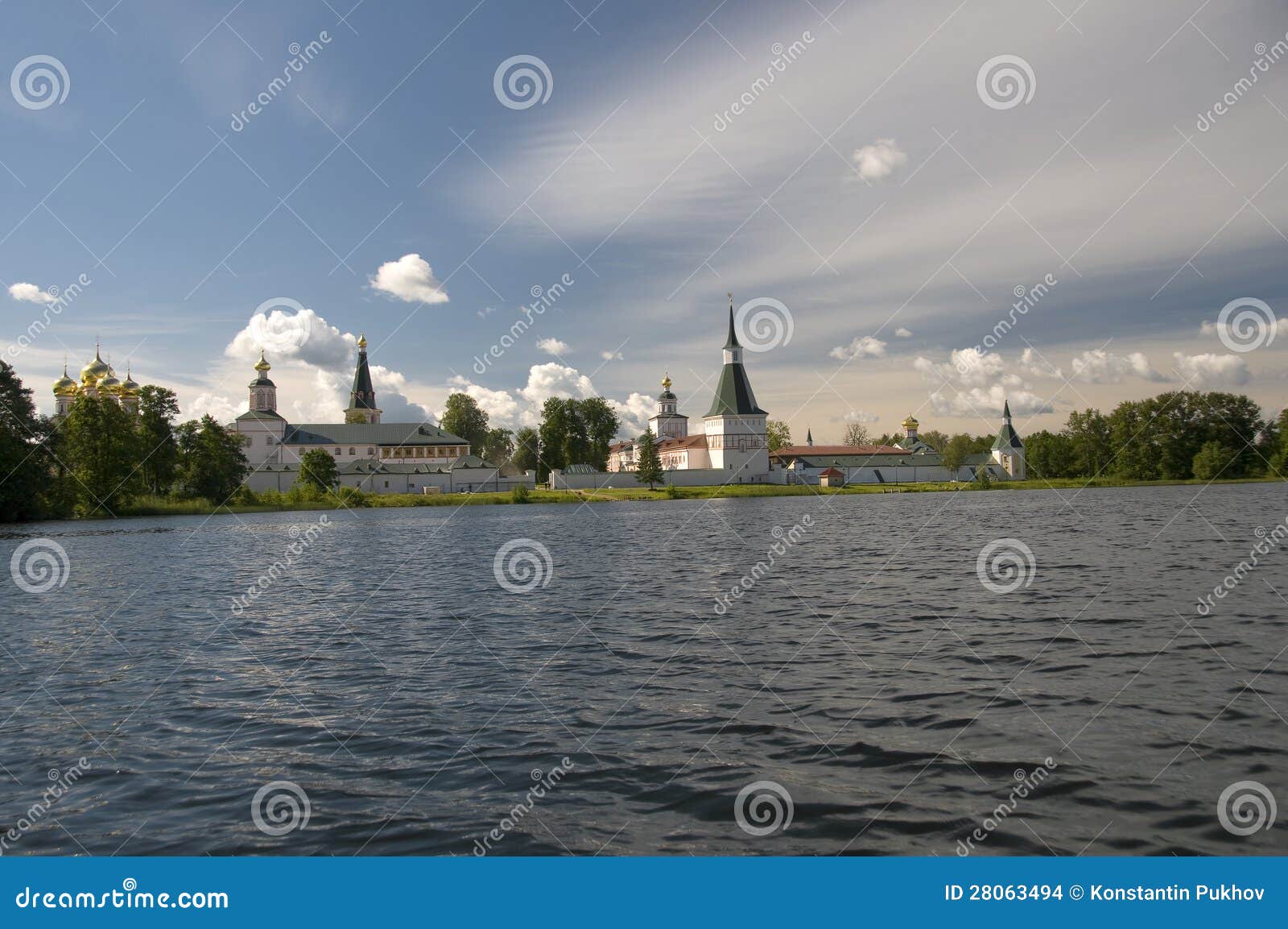 Monasterio De Valday Iversky, Rusia Foto de archivo - Imagen de rusia ...