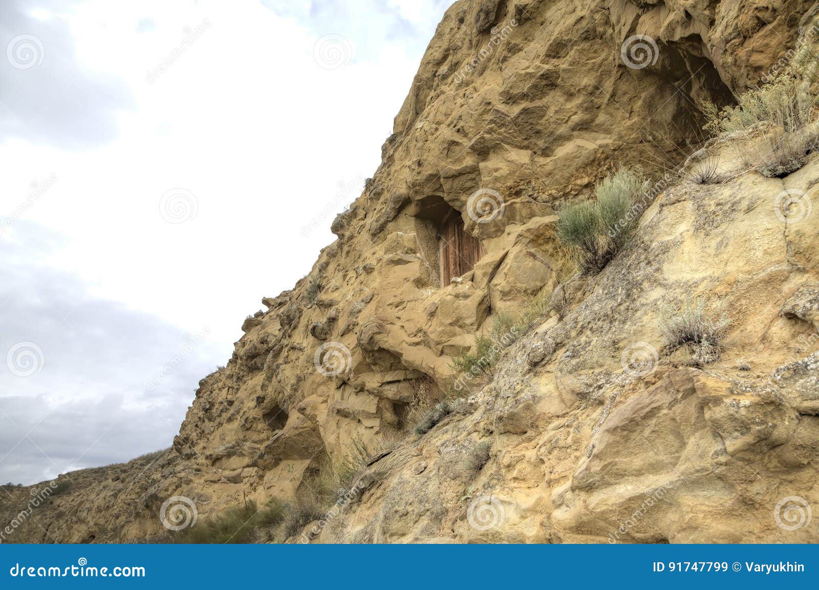 Monastero Udabno immagine stock. Immagine di storia, architettura ...
