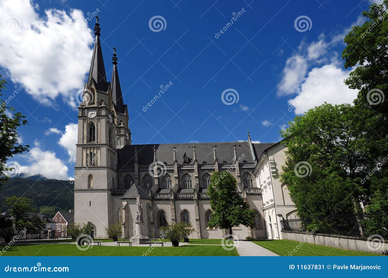 Monastery Admont stock image. Image of architecture, abbey - 11637831