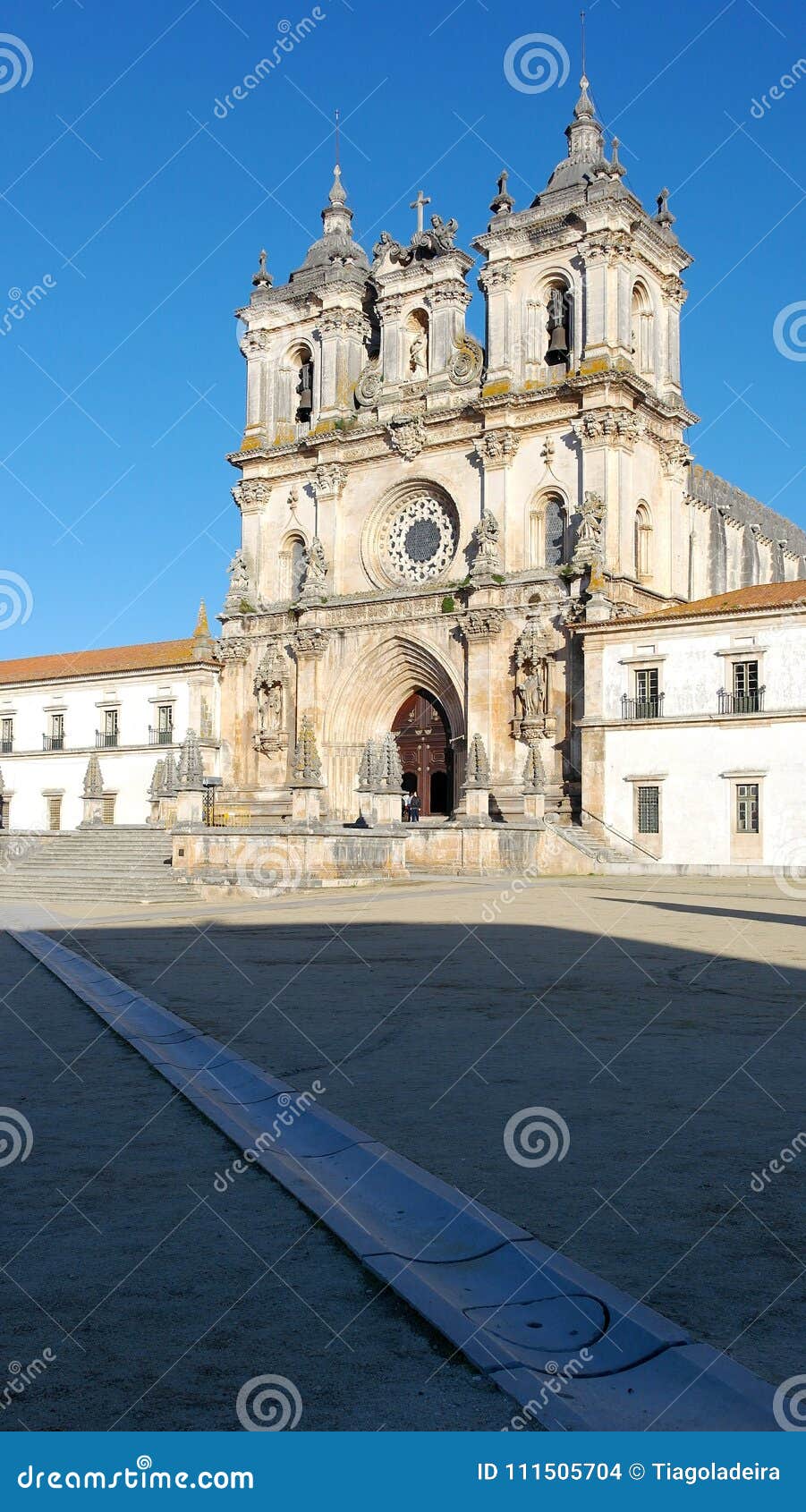 Monastery of Alcobaca, Alcobaca, Portugal Editorial Stock Image - Image ...