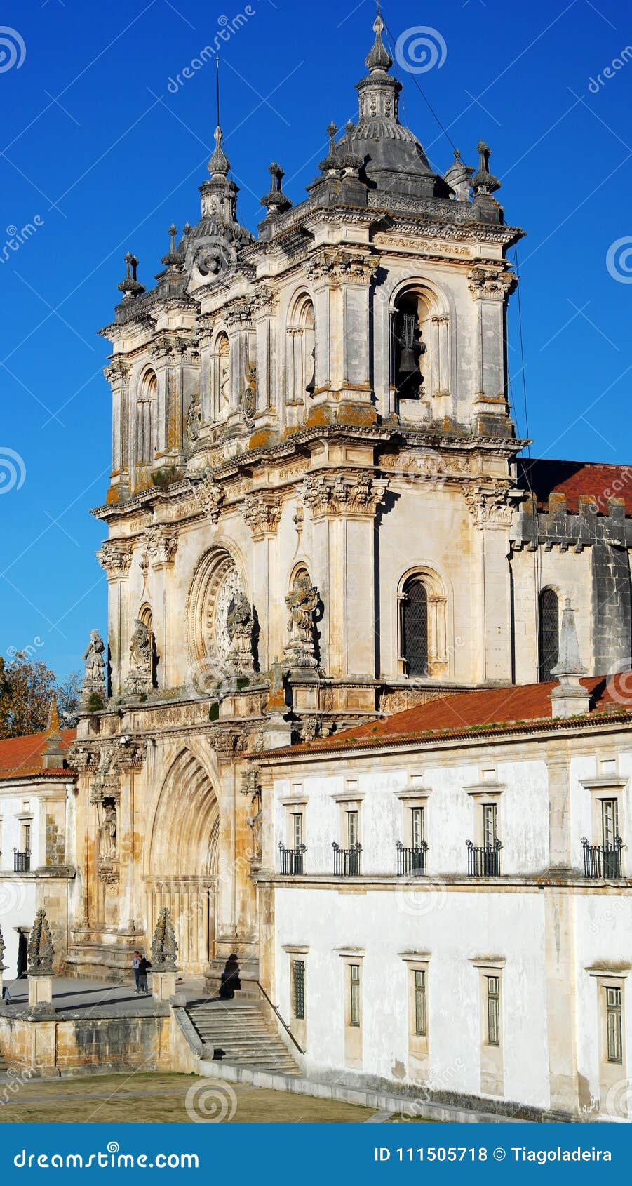 Monastery of Alcobaca, Alcobaca, Portugal Editorial Stock Photo - Image ...