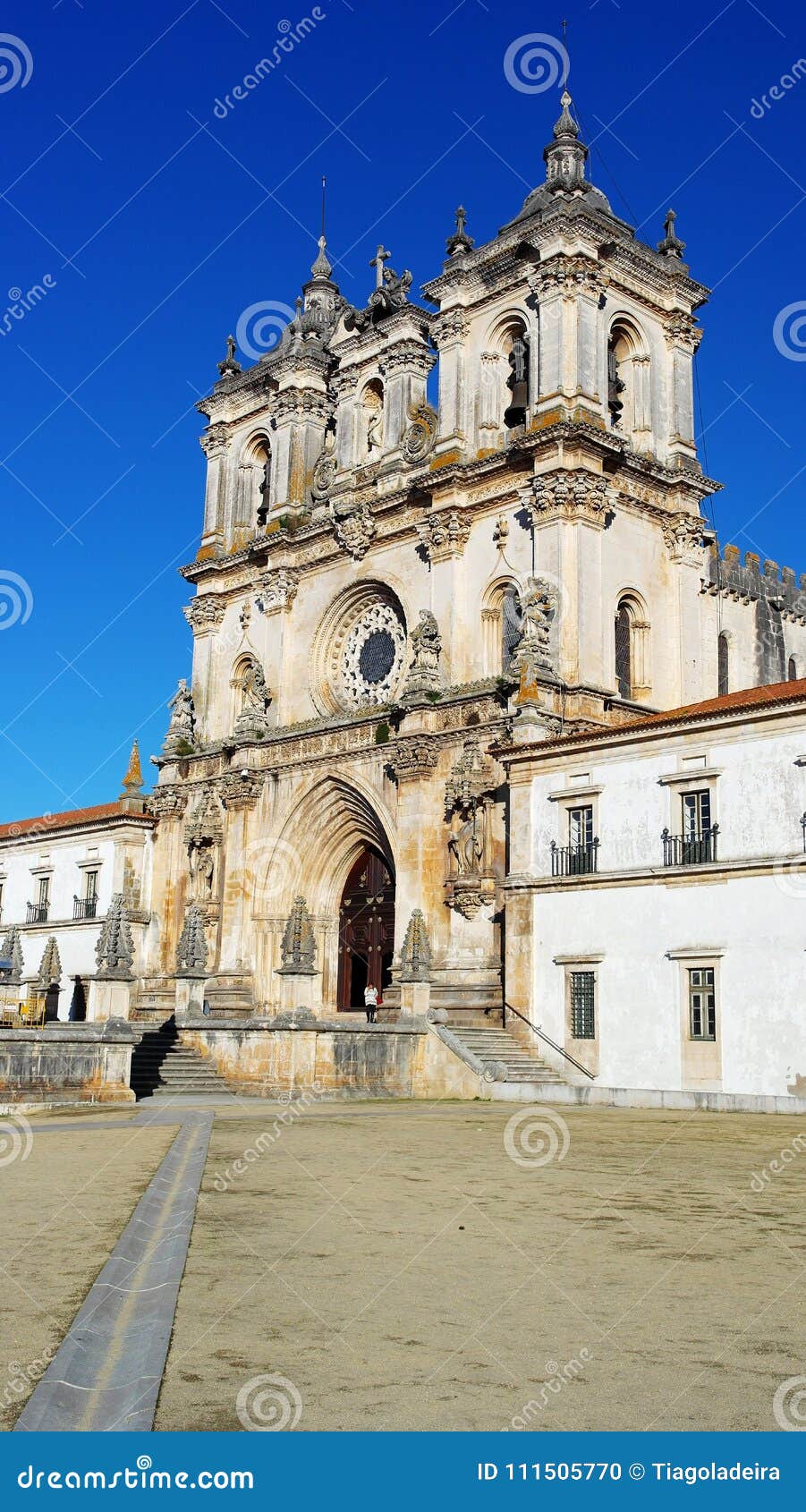 Monastery of Alcobaca, Alcobaca, Portugal Editorial Image - Image of ...
