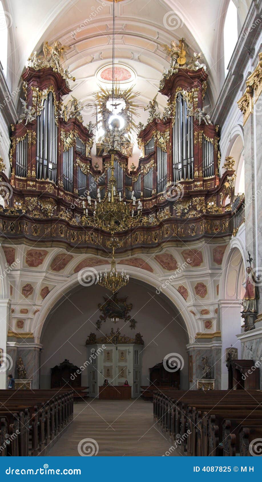 Monastery - Bardo Slaskie stock image. Image of inside - 4087825