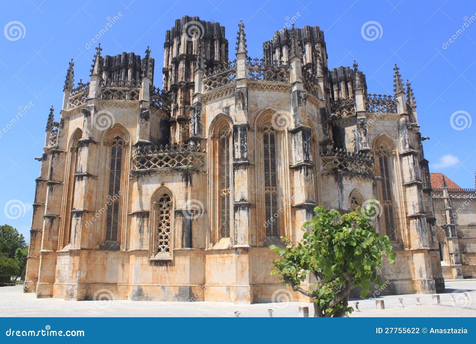 Monastery of Batalha stock photo. Image of summer, chapel - 27755622