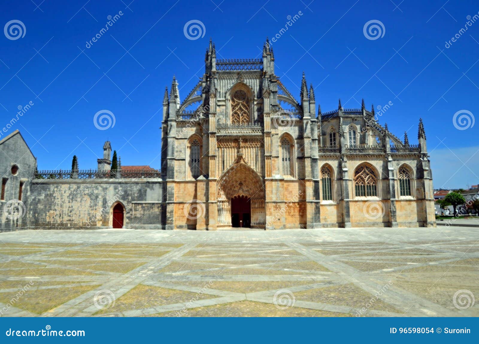 Monastery of Batalha stock photo. Image of religion, batalha - 96598054