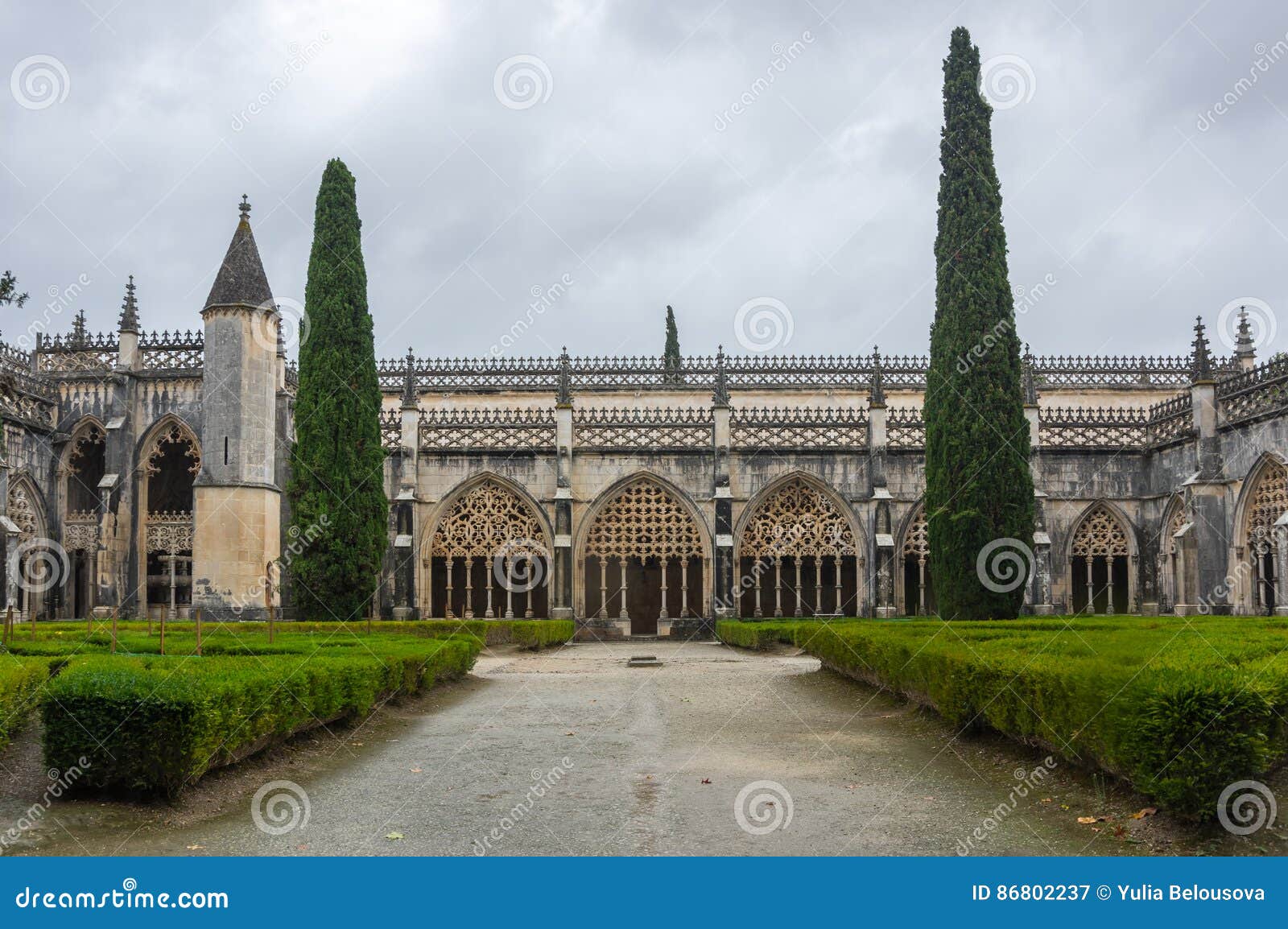 The Monastery of Batalha stock image. Image of house - 86802237