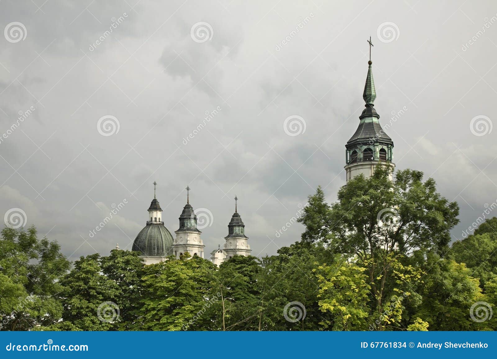 Monastery of Birth of Virgin Mary in Chelm. Poland Stock Photo - Image ...