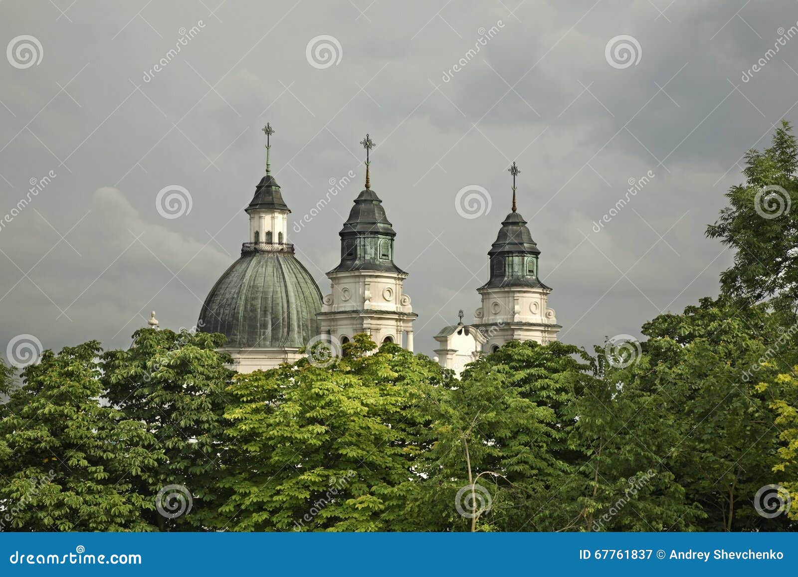 Monastery of Birth of Virgin Mary in Chelm. Poland Stock Image - Image ...