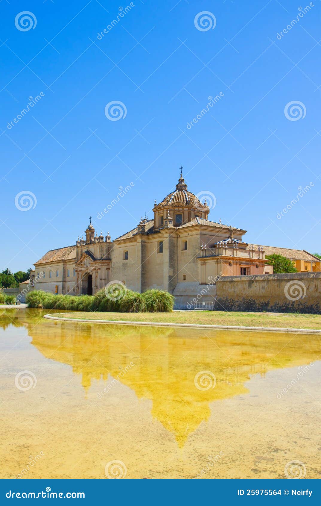 Monastery of the Cartuja, Sevilla, Spain Stock Photo - Image of color ...