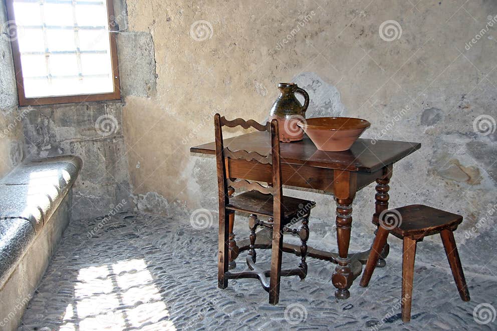 Monastery cell stock photo. Image of monastery, switzerland - 186790804