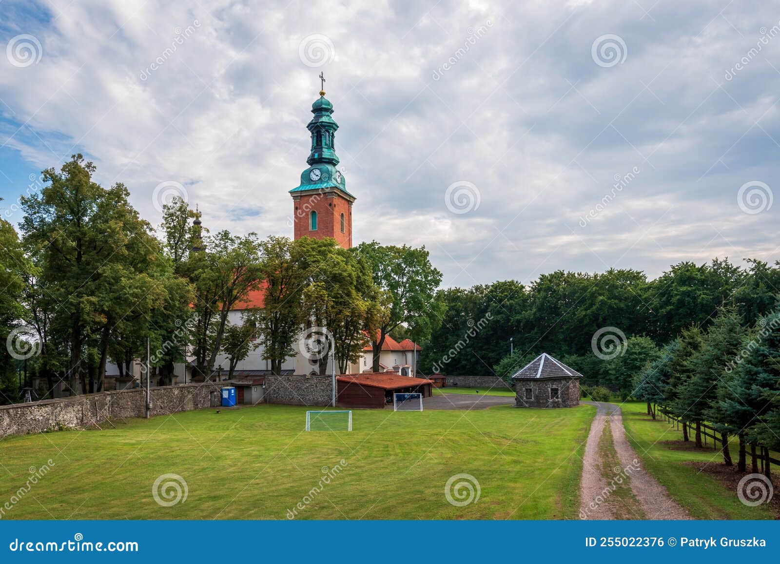 Monastery Complex of the Bernardines. Alwernia, Poland Stock Photo ...