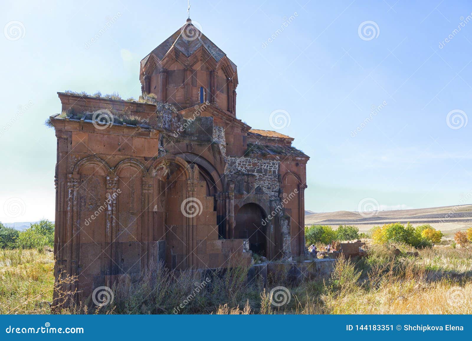 Monastery Complex of Marmashen in Summer Stock Image - Image of ...
