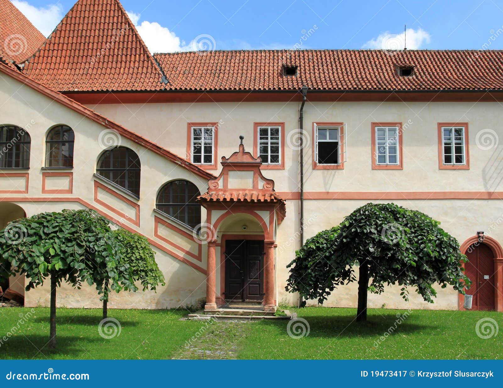 Monastery in Czech Republic Stock Image - Image of bohemia, unesco ...