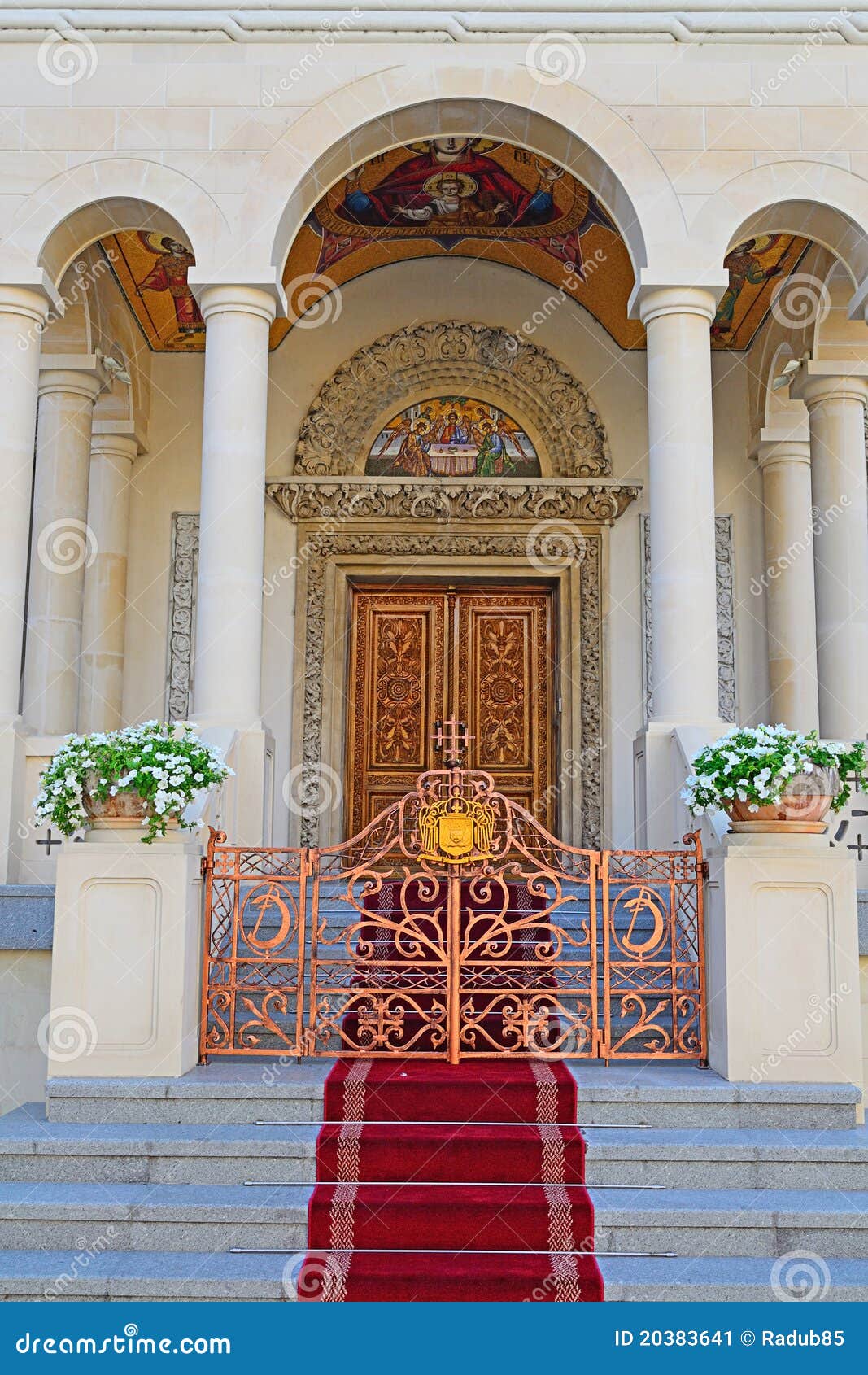 Monastery Entrance stock image. Image of carpet, ancient - 20383641