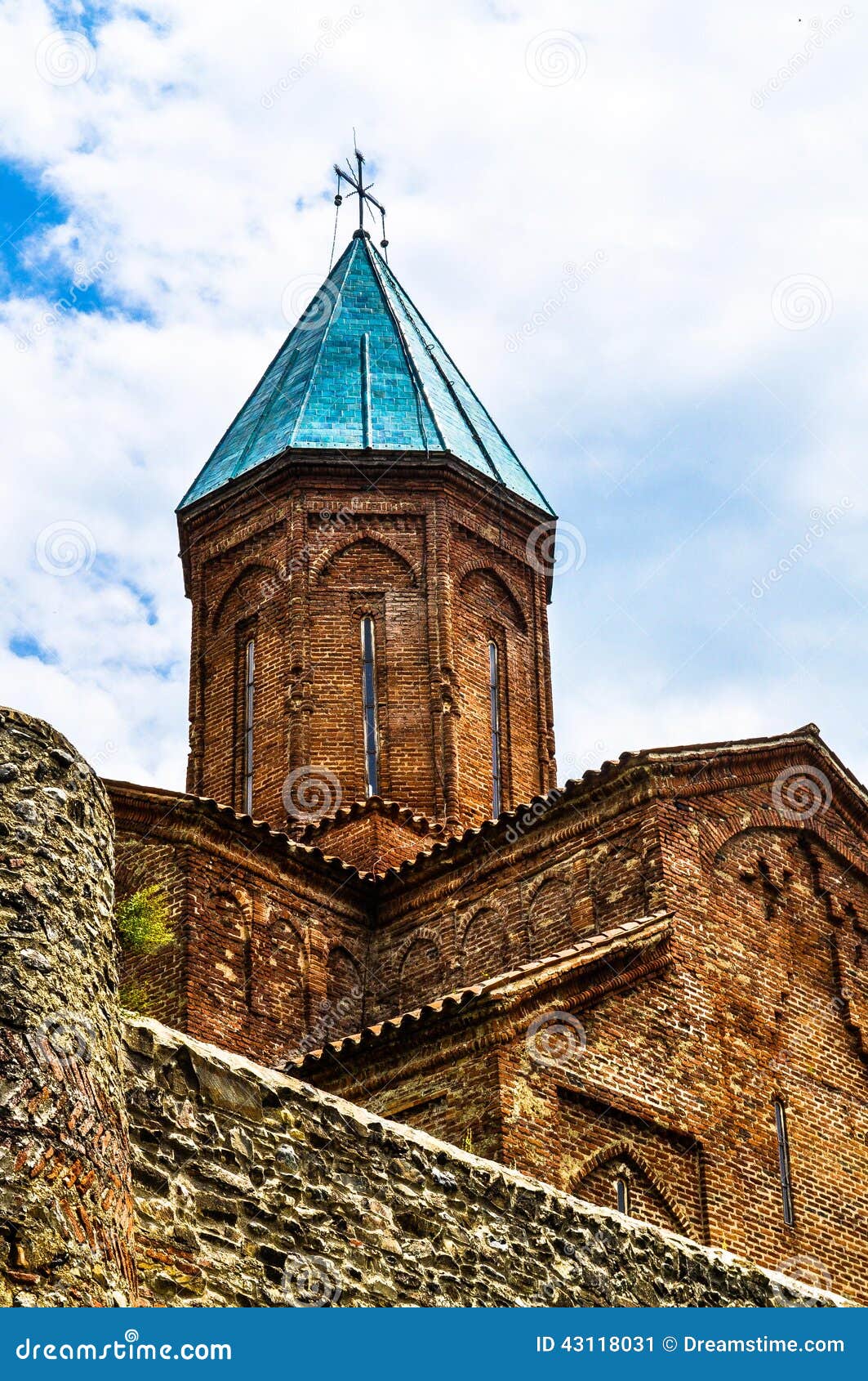 Monastery Gremi stock image. Image of nature, green, rock - 43118031