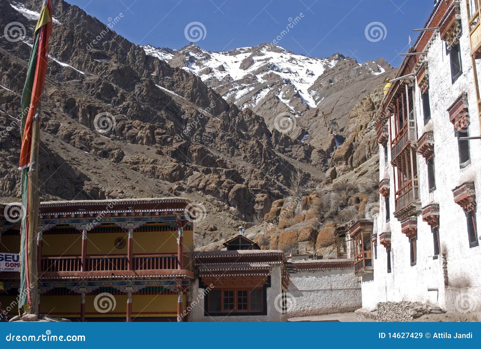 Monastery, Hemis, Ladakh, India Stock Image - Image of gautama ...