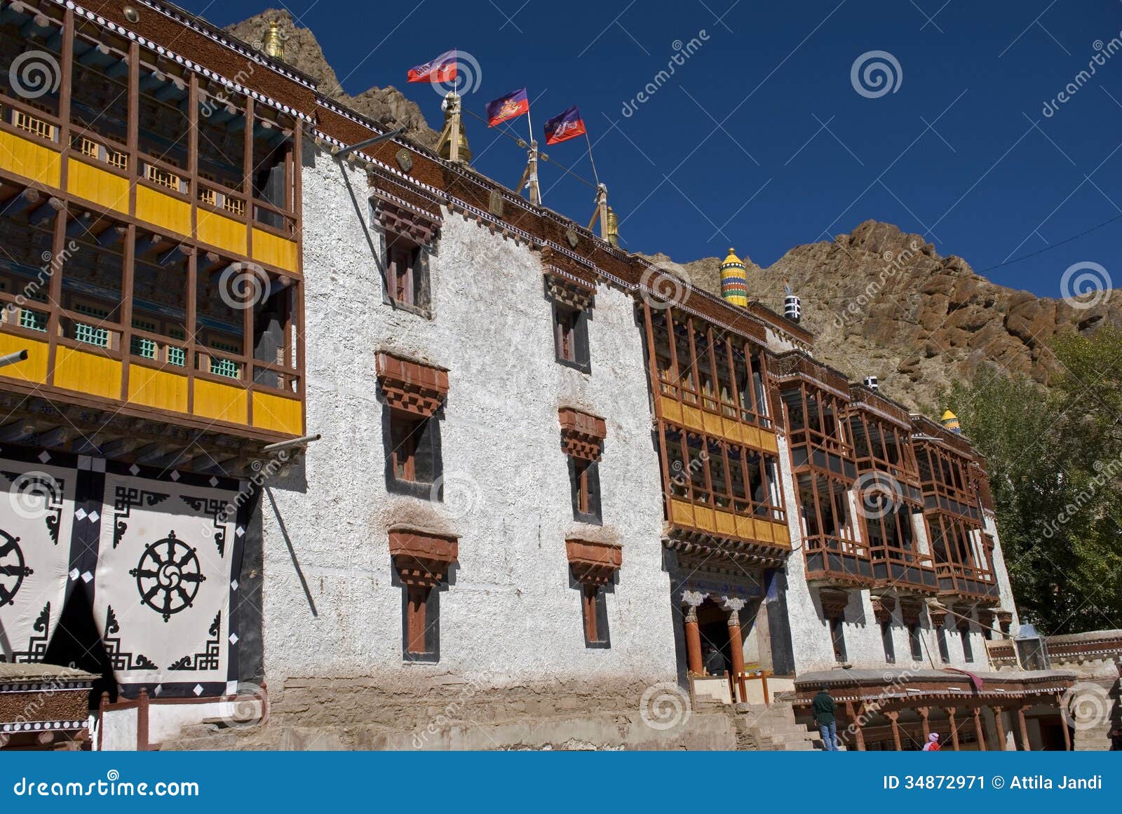 Monastery, Hemis, Ladakh, India Stock Image - Image of nature, culture ...