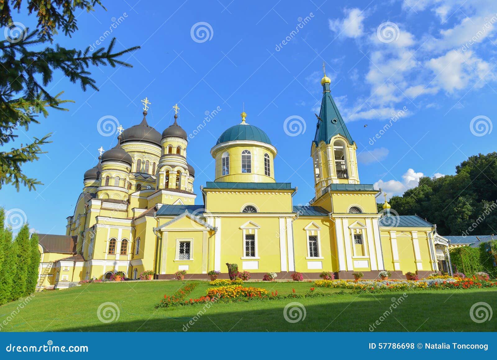Monastery Hincu, Moldova stock photo. Image of moldova - 57786698