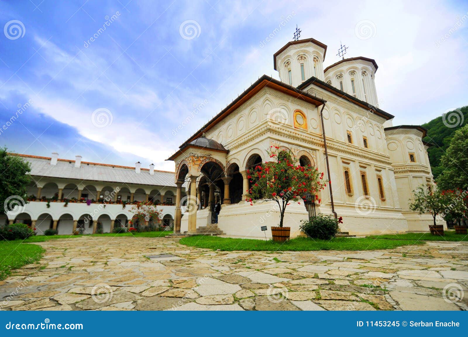 Monastery of Horezu stock image. Image of wallachia, scenic - 11453245