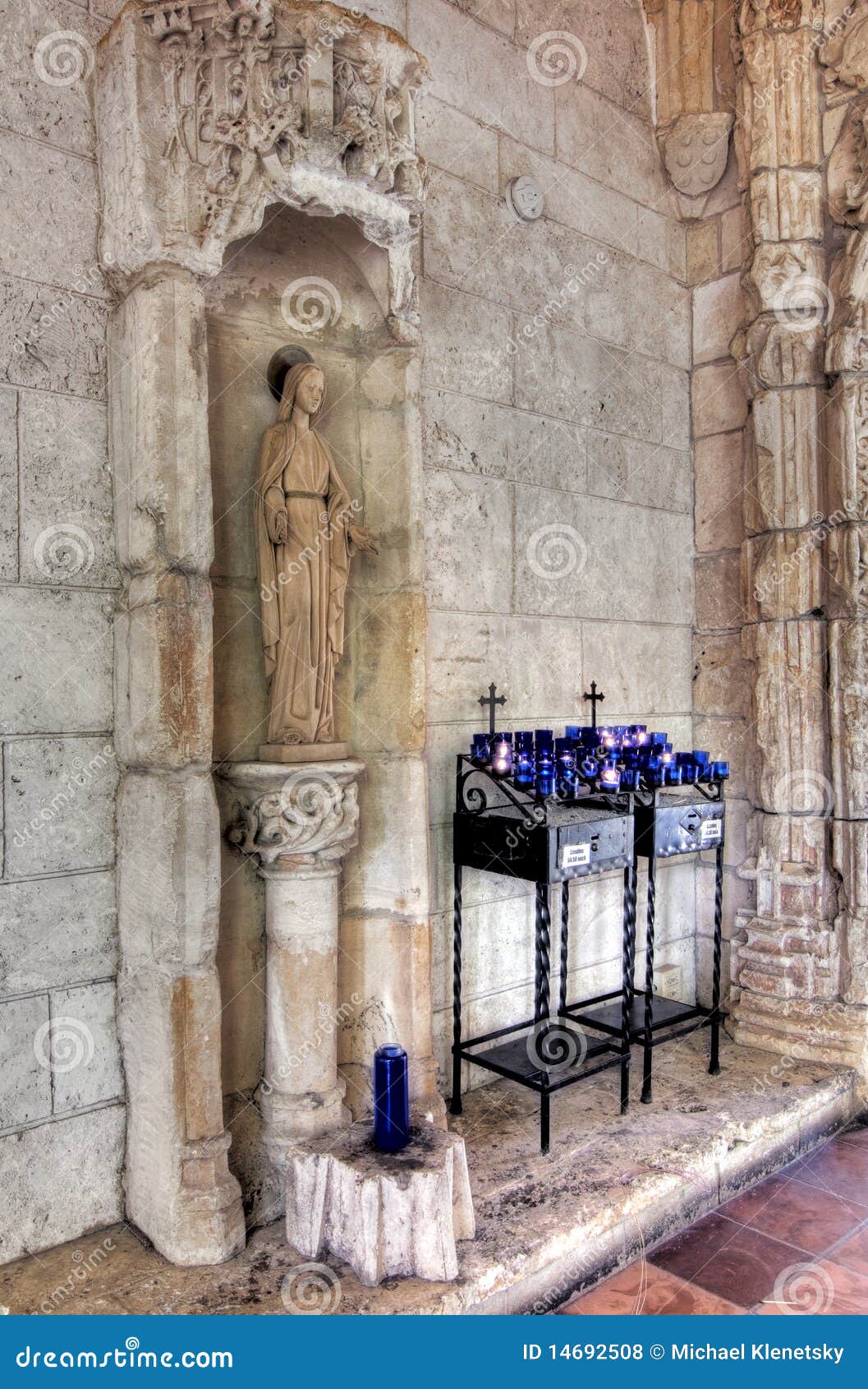 Monastery Interior stock photo. Image of landmark, stone - 14692508