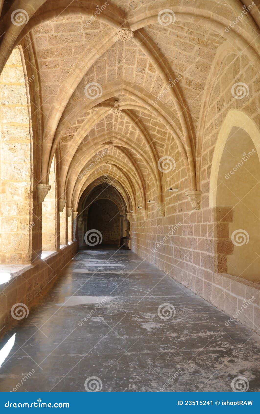 Monastery interior stock image. Image of black, flamboyant - 23515241