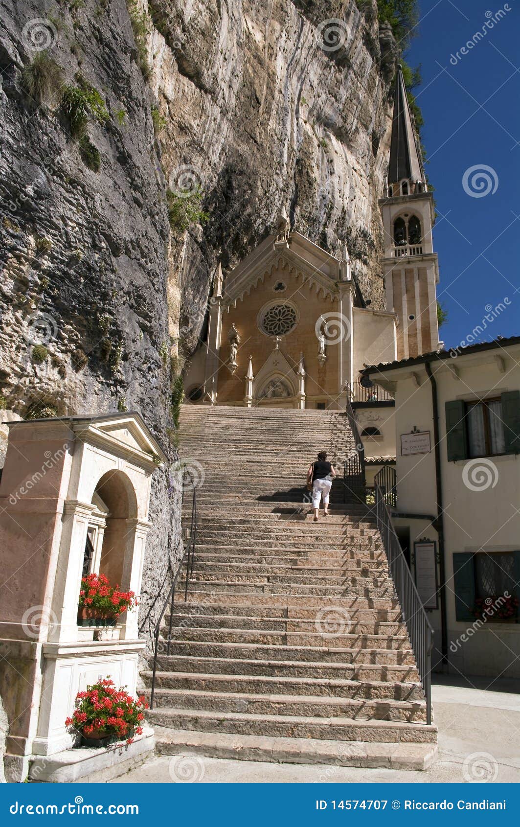 Monastery in Italy stock image. Image of abbey, monastery - 14574707