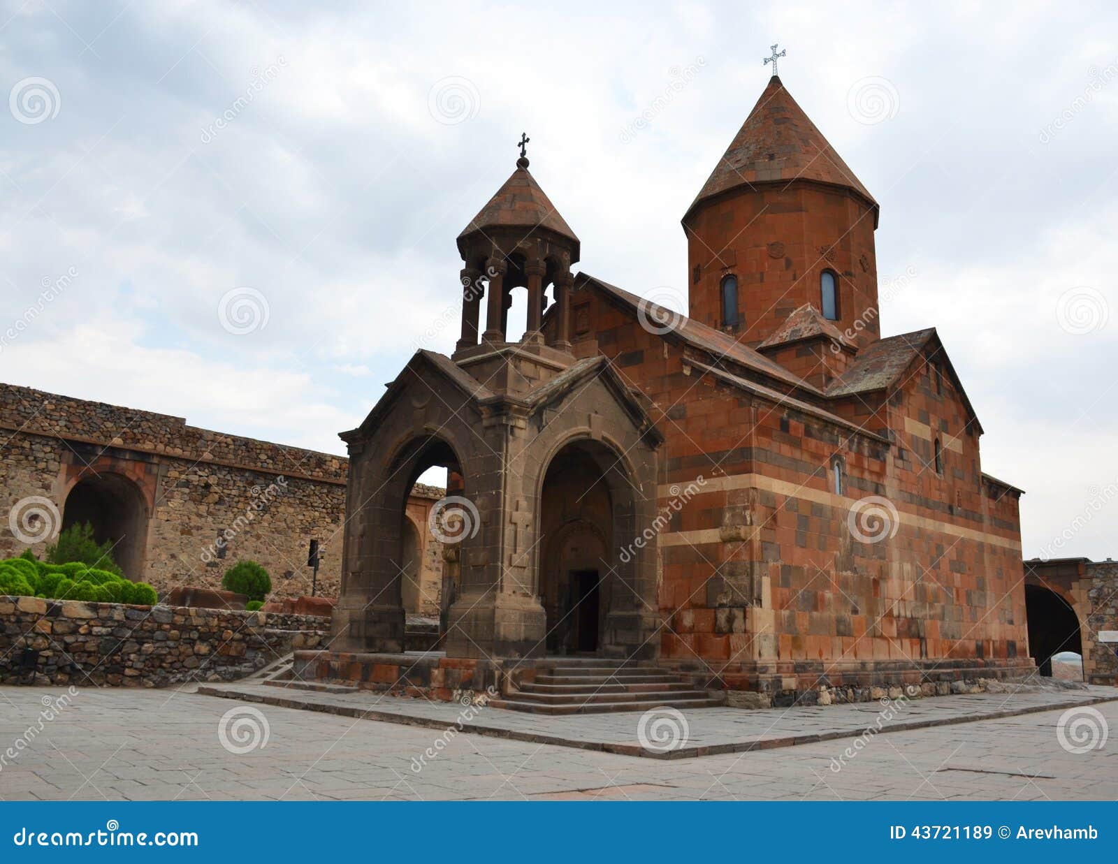 Monastery Khor Virap, Armenia Stock Image - Image of chapel, caucasus ...