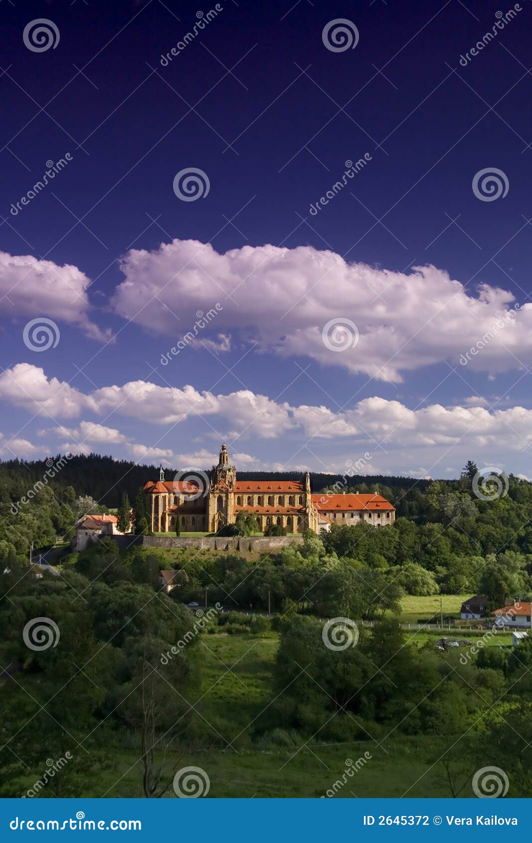The monastery Kladruby stock photo. Image of religion - 2645372