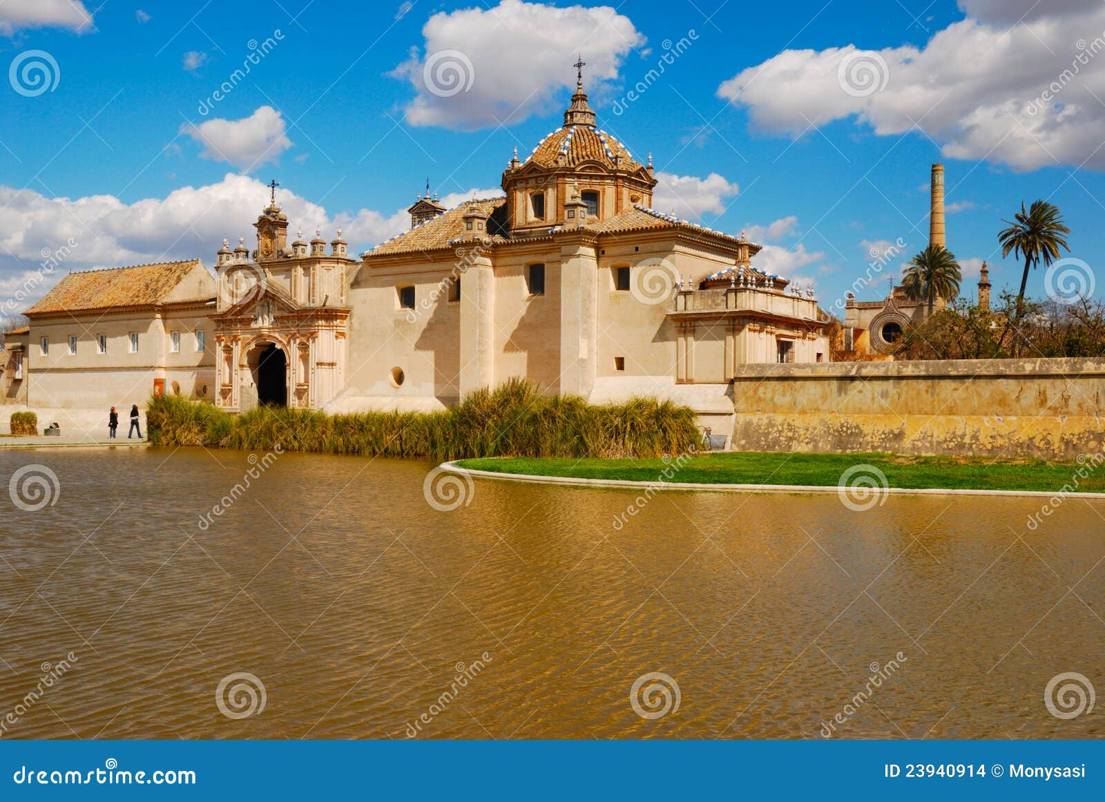 Monastery La Cartuja stock photo. Image of peaceful, ancient - 23940914