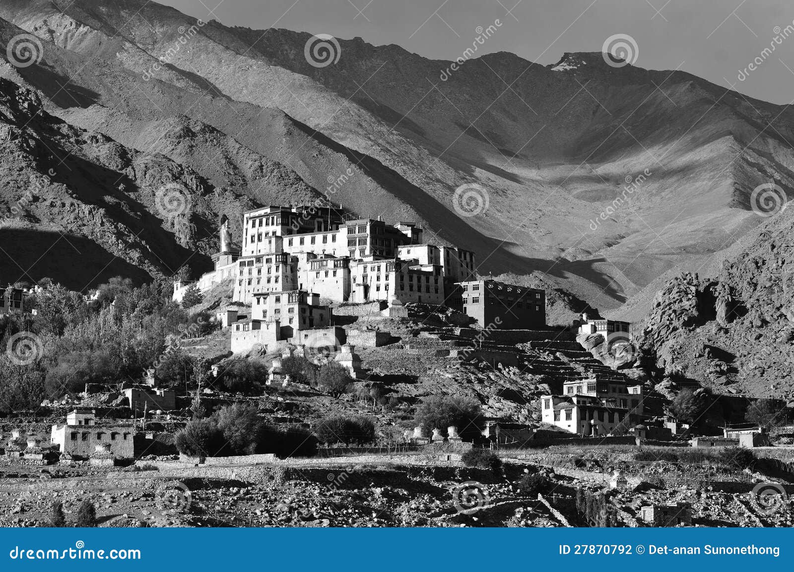 Monastery in Ladakh stock photo. Image of heritage, holy - 27870792