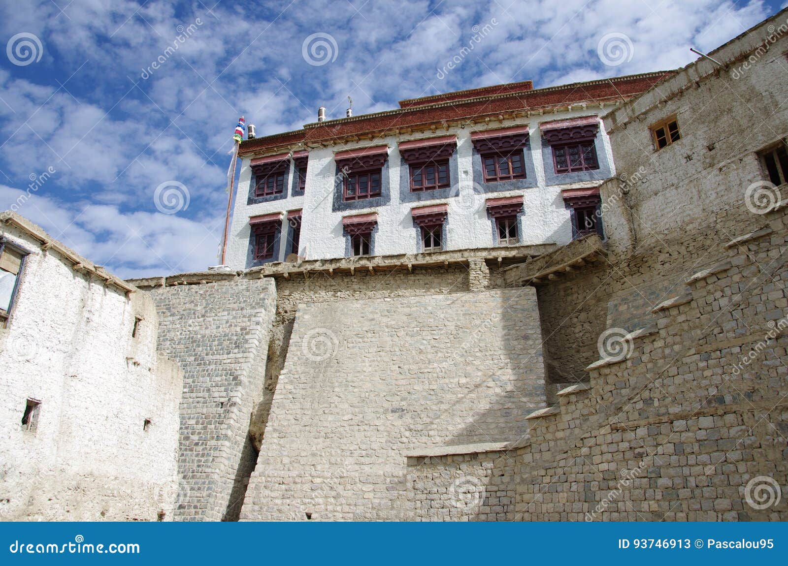 Monastery of Lamayuru in Ladakh, India Stock Image - Image of religion ...