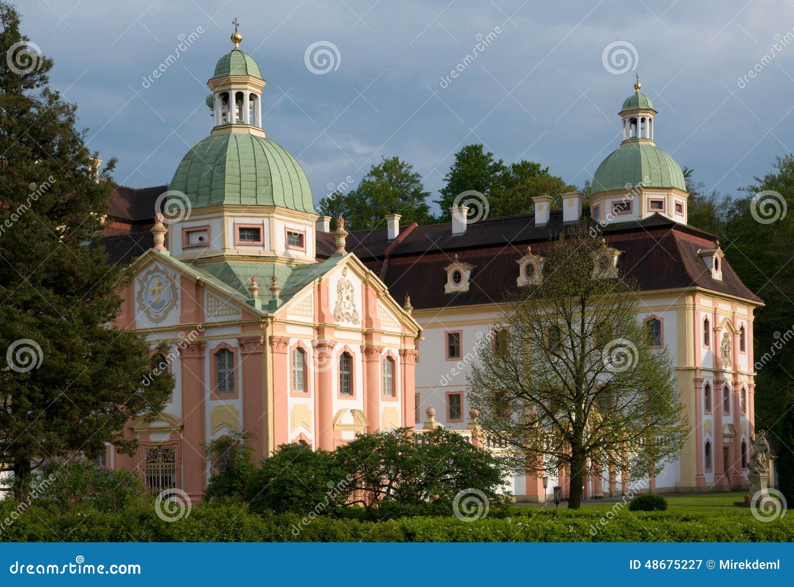 Monastery Mariental,Germany Stock Image - Image of church, convent ...