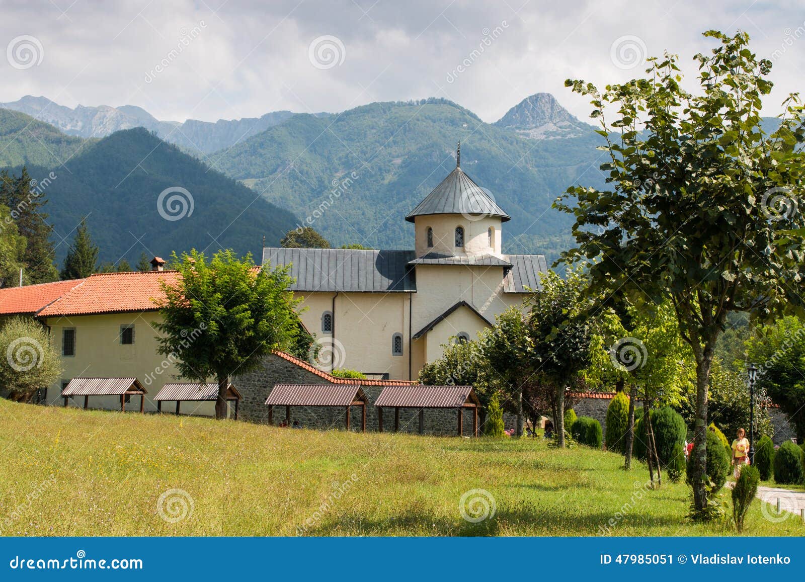 Monastery Moraca. Montenegro Editorial Photo - Image of religion, tree ...