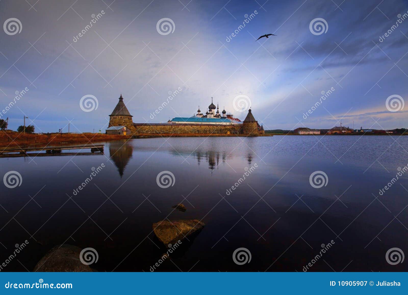 Monastery in the morning stock image. Image of north - 10905907