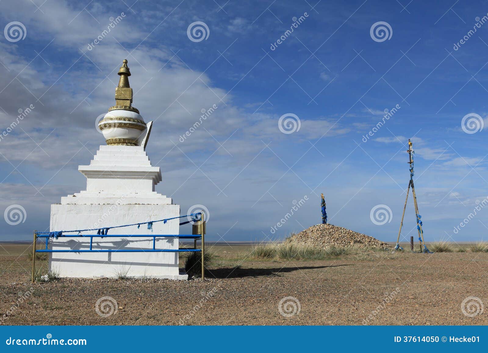 Monastery of Nomgon Mongolia Stock Photo - Image of buddhism, ruins ...