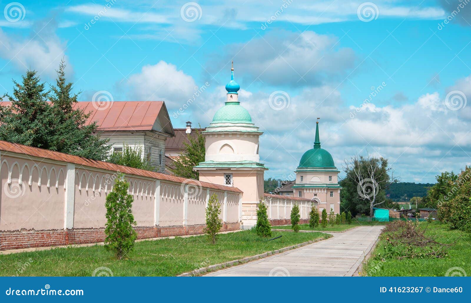 Monastery of the Optina Elders Stock Image - Image of nature, tower ...