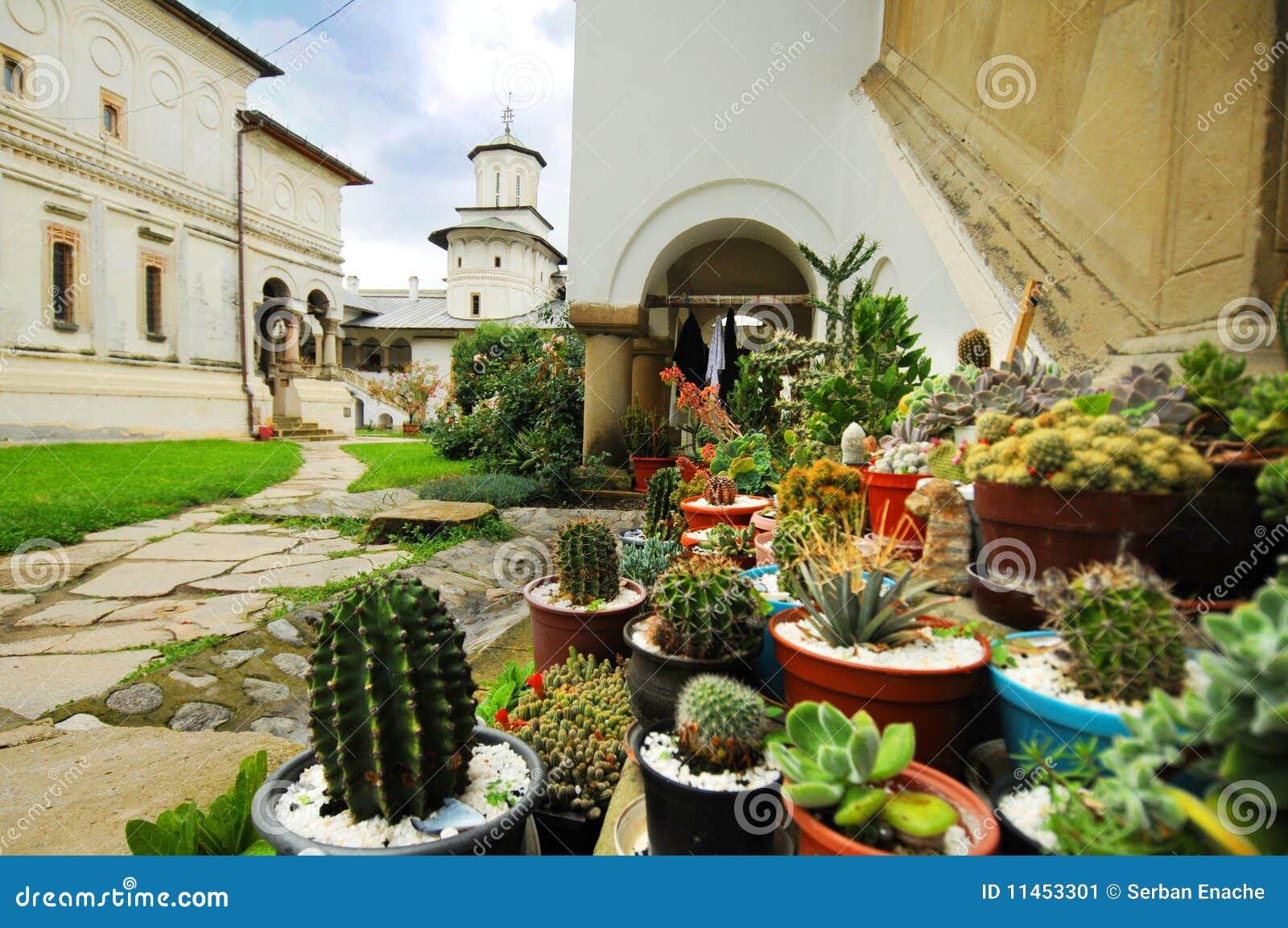 Monastery Plants and Buildings Stock Image - Image of outside, historic ...