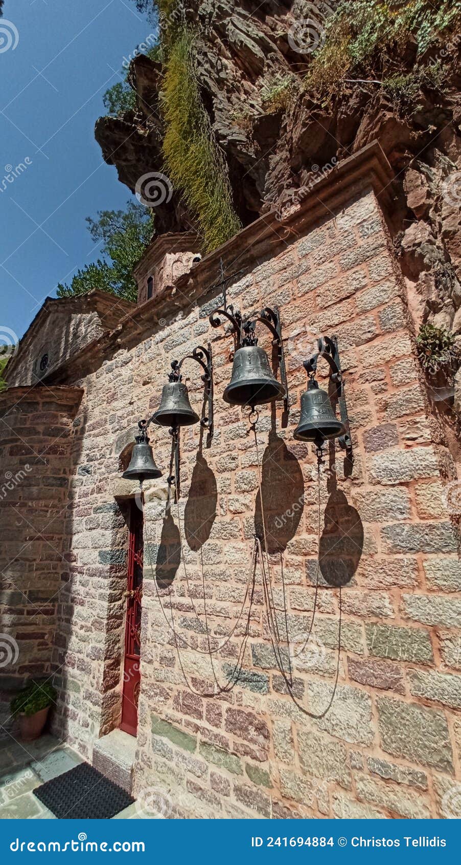 Monastery of Prousos in Karpenissi Greece Stock Photo - Image of ...