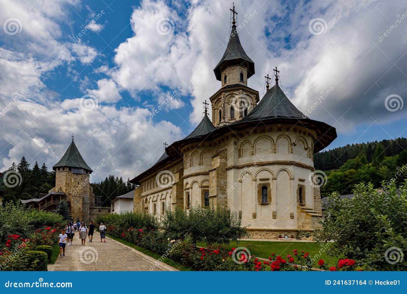 Monastery of Putna in the Bucovina of Romania Editorial Stock Image ...