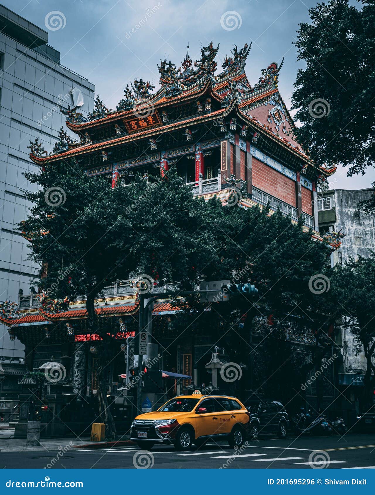 Monastery on the road . editorial photo. Image of building - 201695296