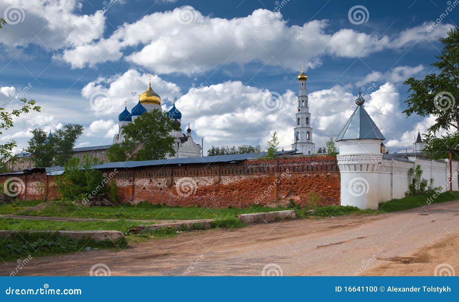 Monastery in Russia stock photo. Image of country, landscape - 16641100