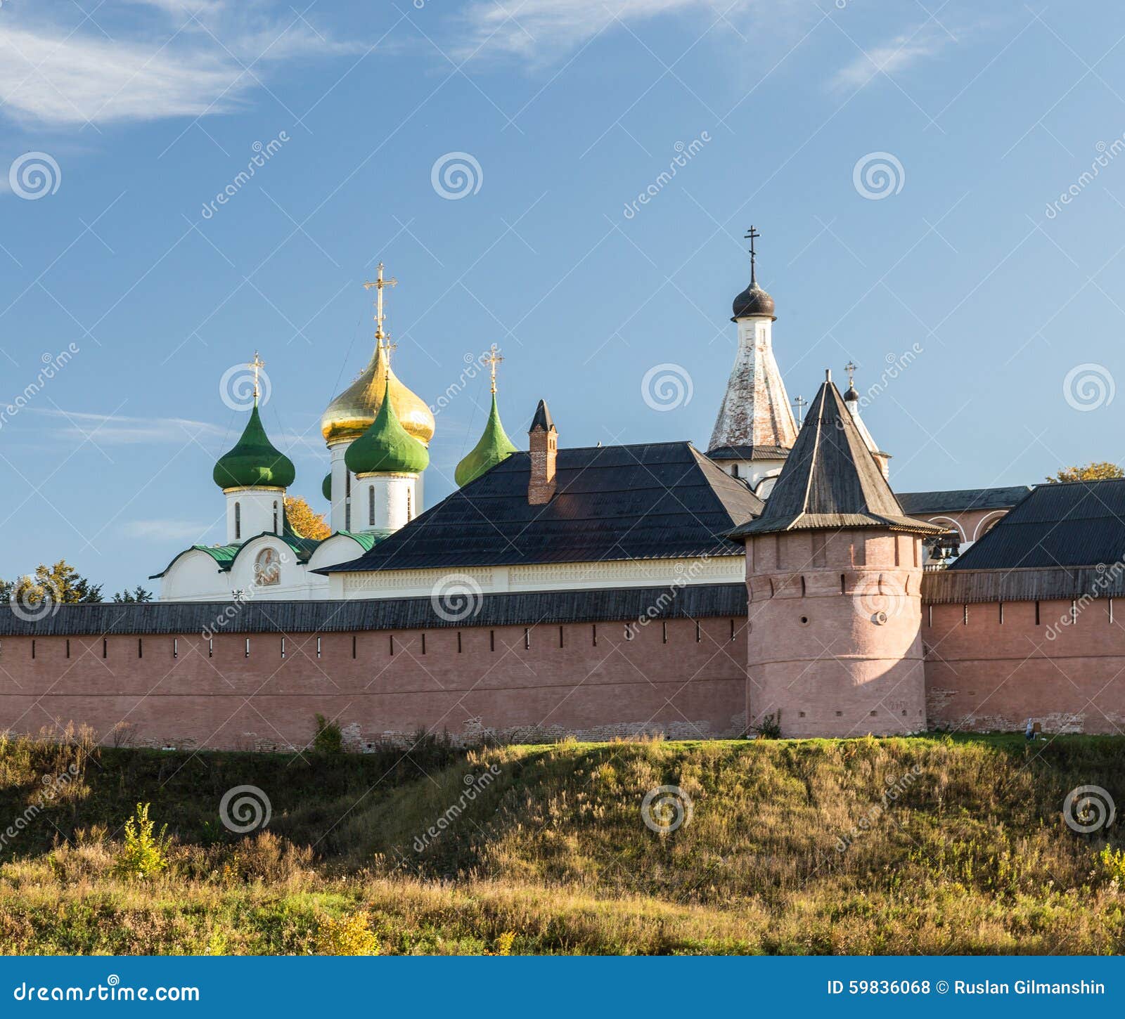 Monastery of Saint Euthymius in Suzdal Stock Photo - Image of museum ...