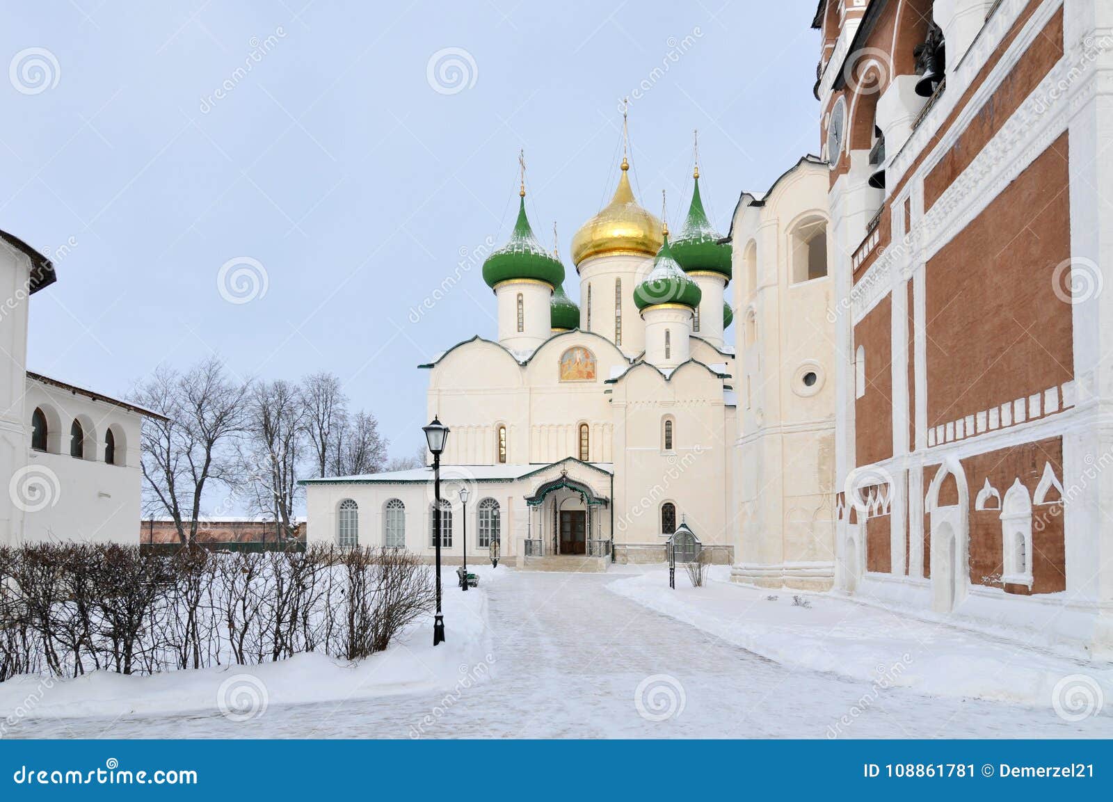 Monastery of Saint Euthymius - Suzdal, Russia Stock Image - Image of ...