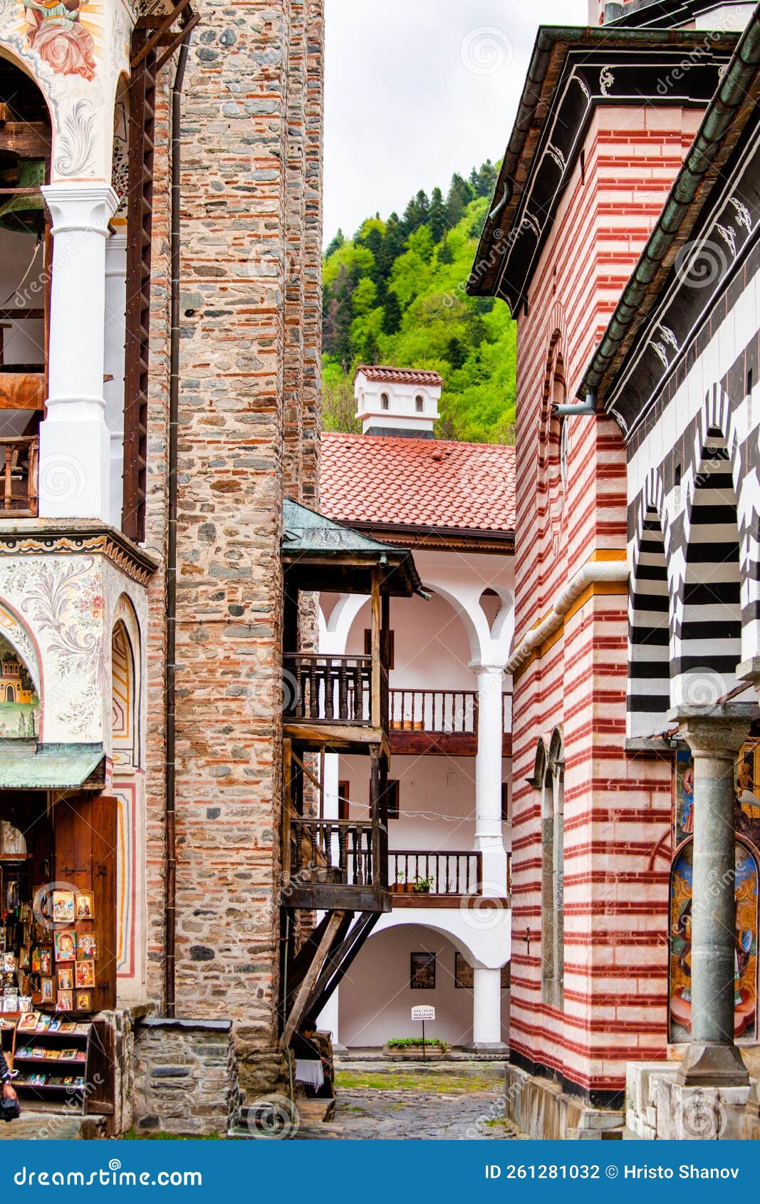 Monastery of Saint Ivan of Rila Rila Monastery, Bulgaria Stock Photo ...