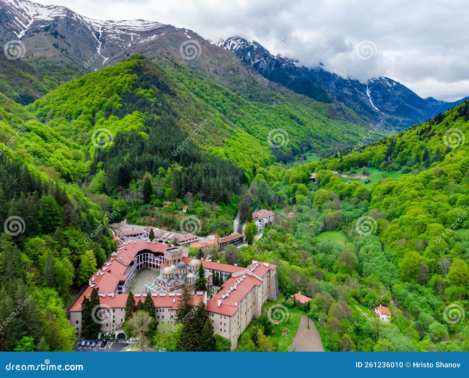 Monastery of Saint Ivan John of Rila Rila Monastery, Bulgaria Stock ...