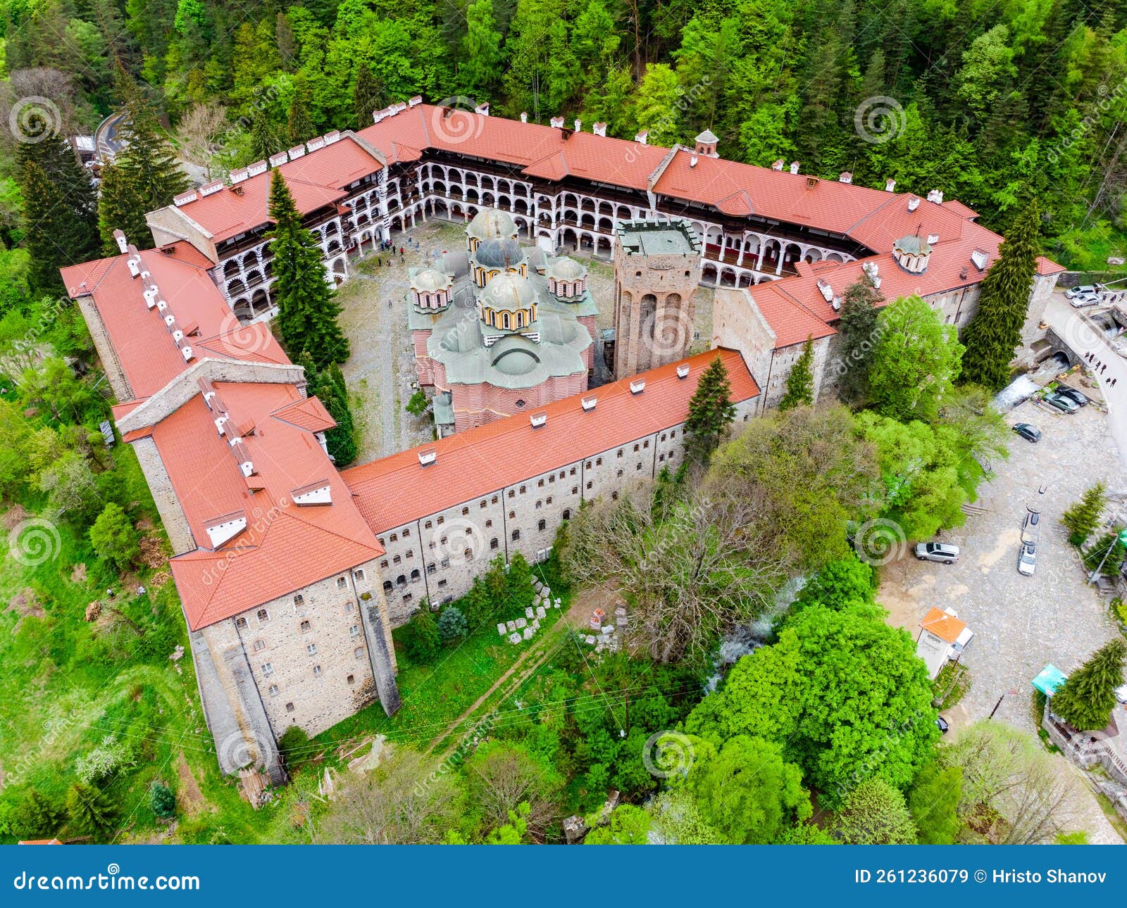 Monastery of Saint Ivan John of Rila Rila Monastery, Bulgaria Stock ...