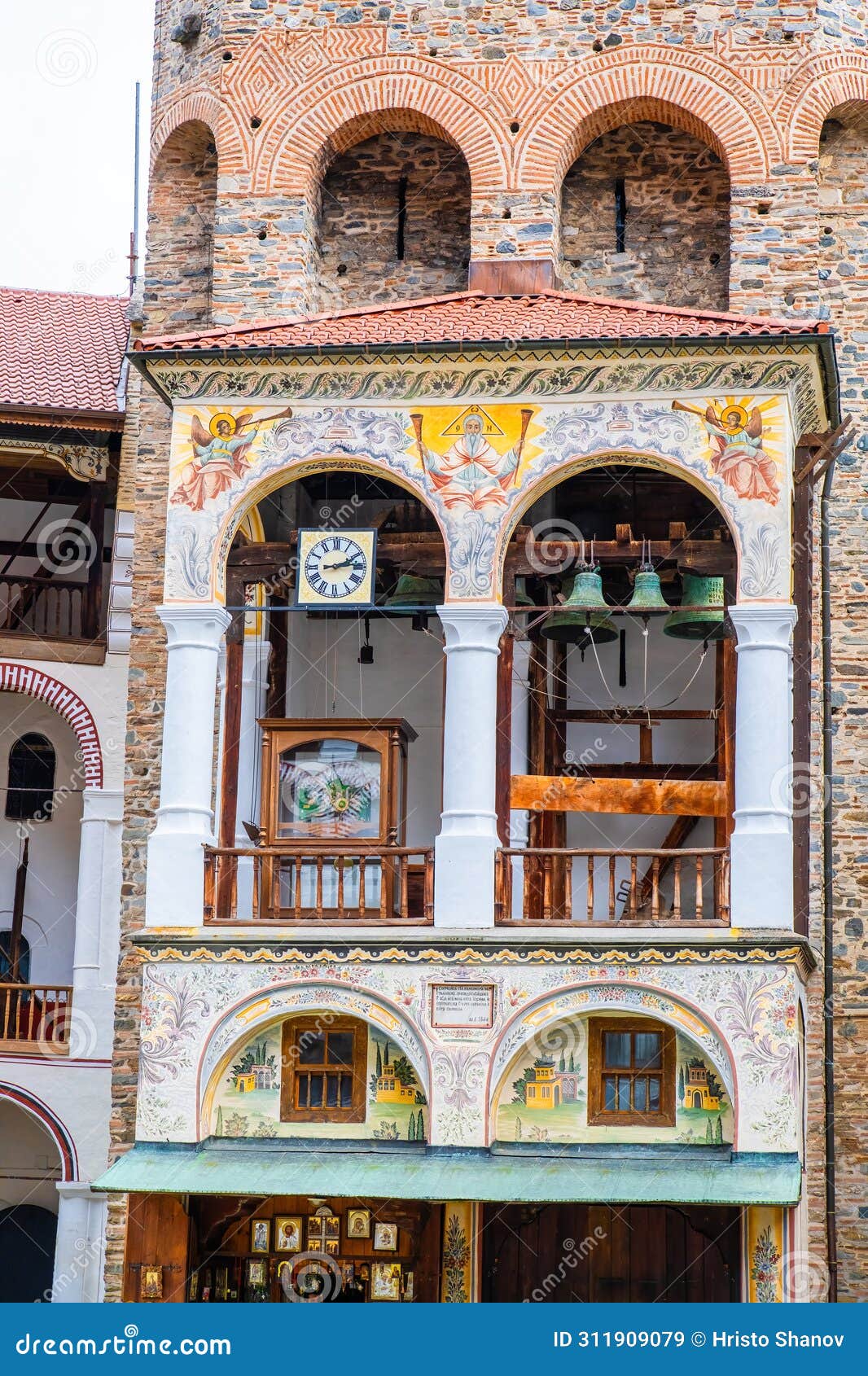Monastery of Saint Ivan of Rila (Rila Monastery), Bulgaria Stock Image ...
