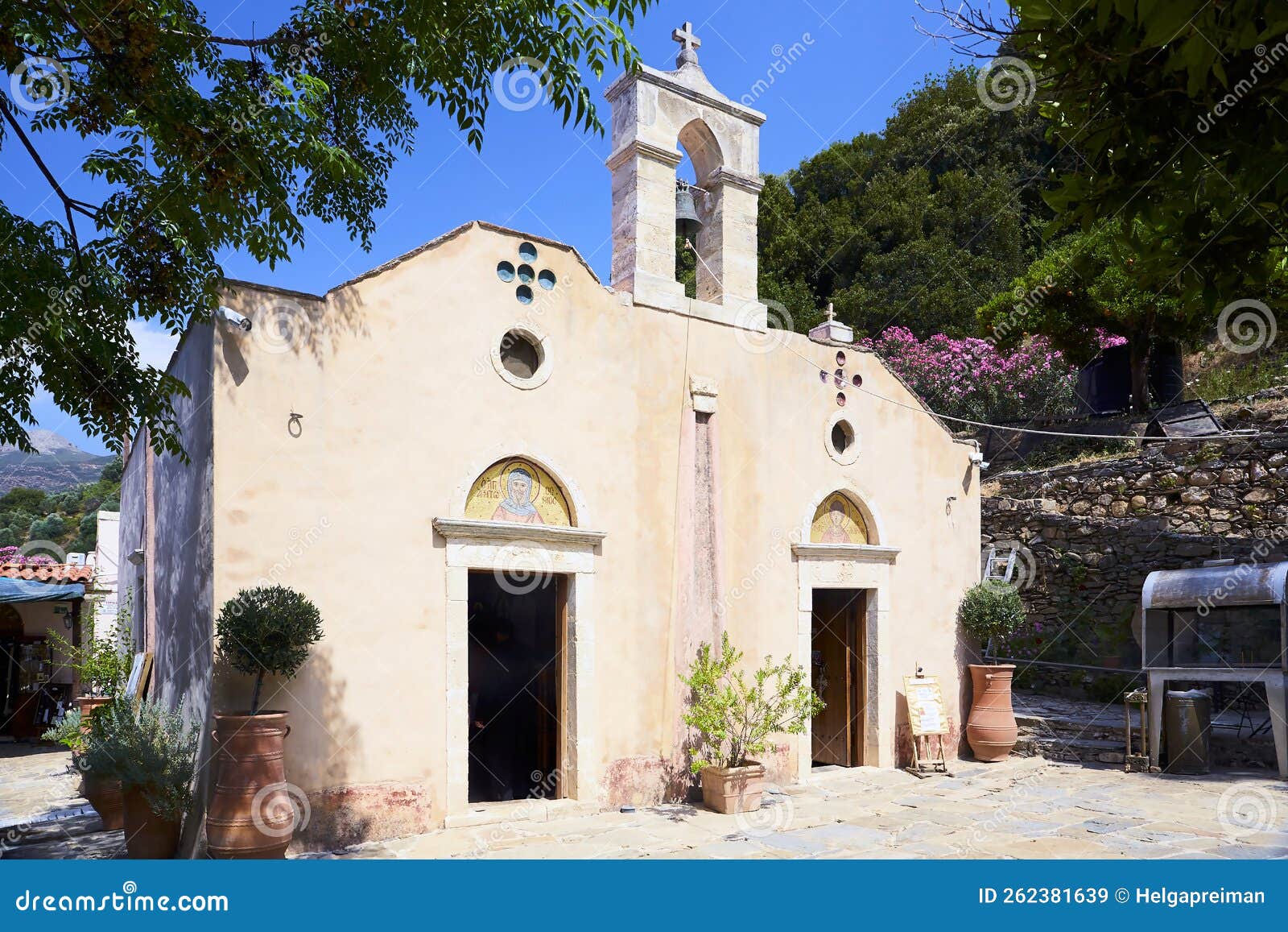 The Monastery of Saint Panteleimon Editorial Stock Image - Image of ...